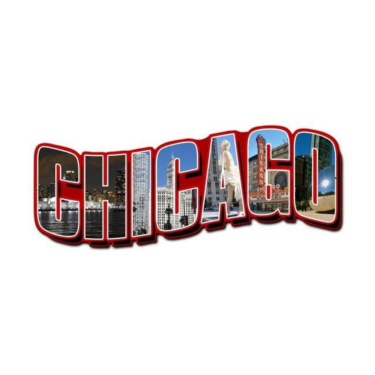 Chicago Landmarks Custom Metal Shape Sign - Walmart.com