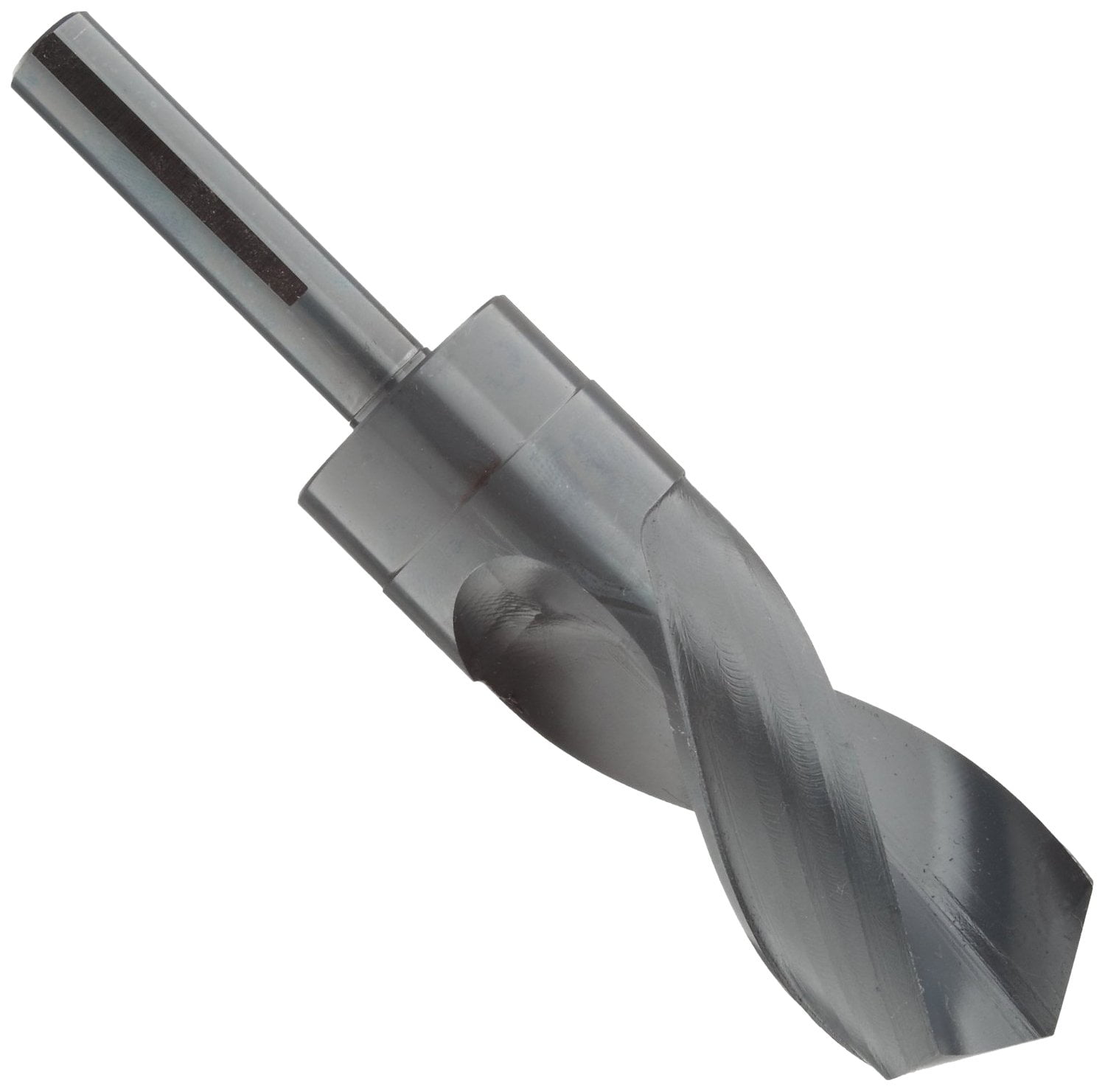 Chicago Latrobe 190F High-Speed Steel Reduced Shank Drill Bit, Black ...