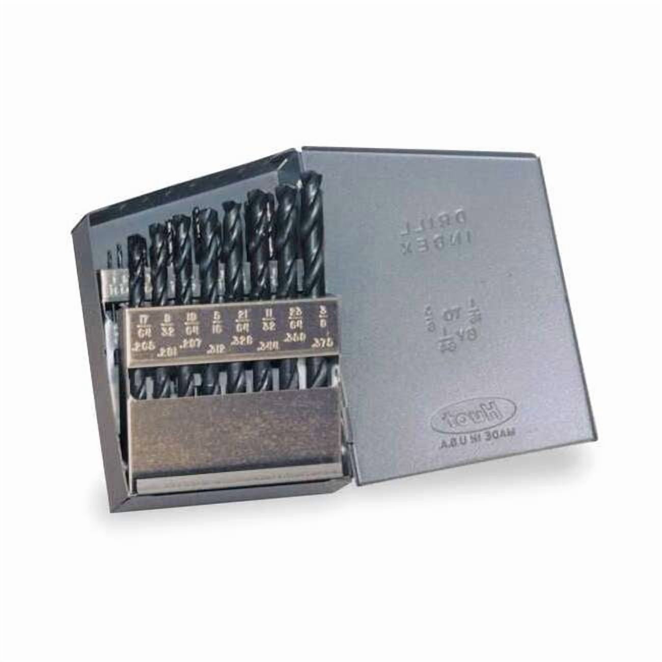 Chicago-Latrobe Screw Machine Drill Bit Set,21pc,HSS 69852 - Walmart.com