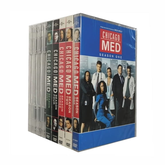 Chicago Med Complete Series Seasons 1-6 Videos Box Set (DVD) - Walmart.com