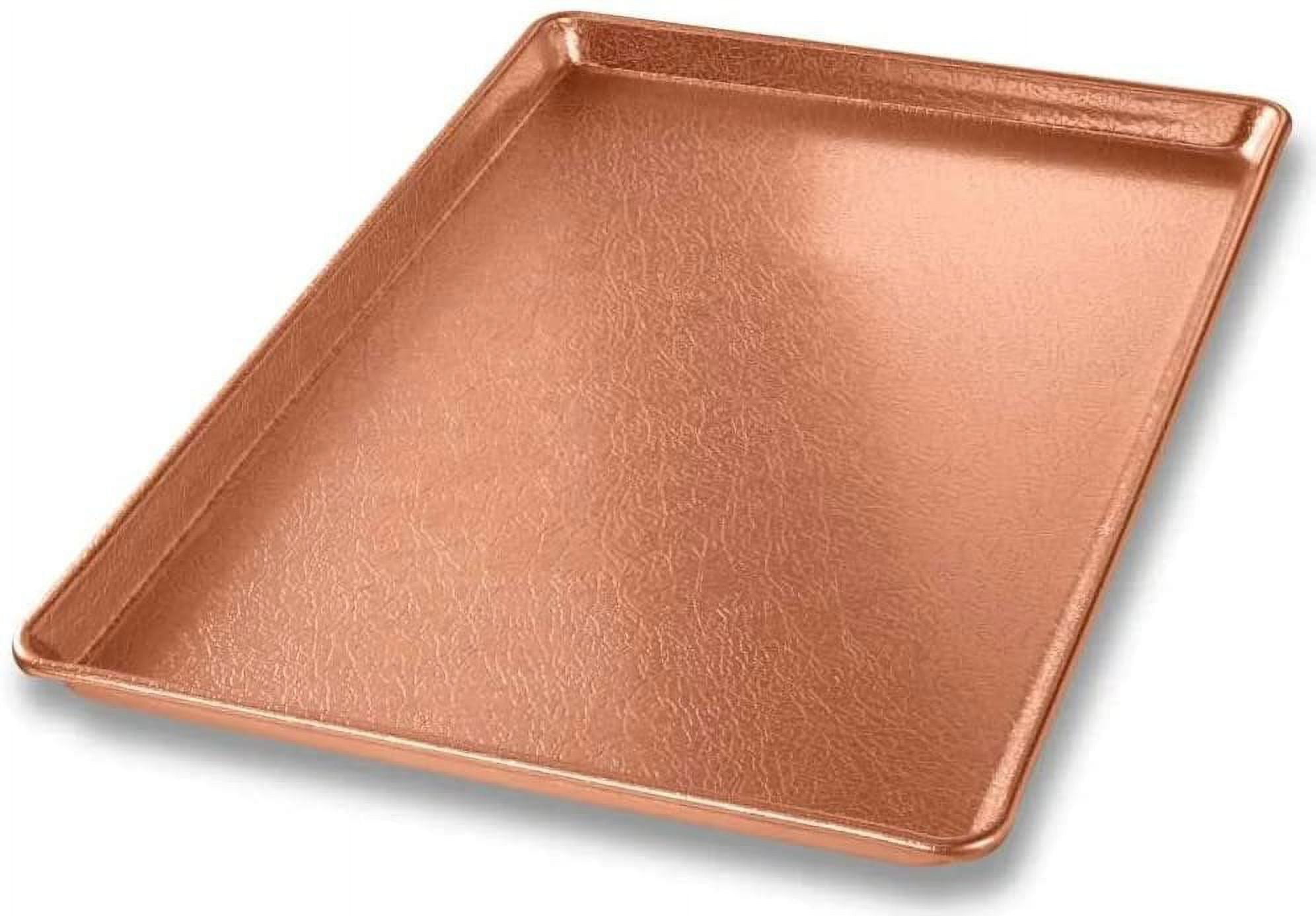 Chicago Metallic 40930 Anodized-Aluminum Gold Display Tray 12 Inch x 18 ...