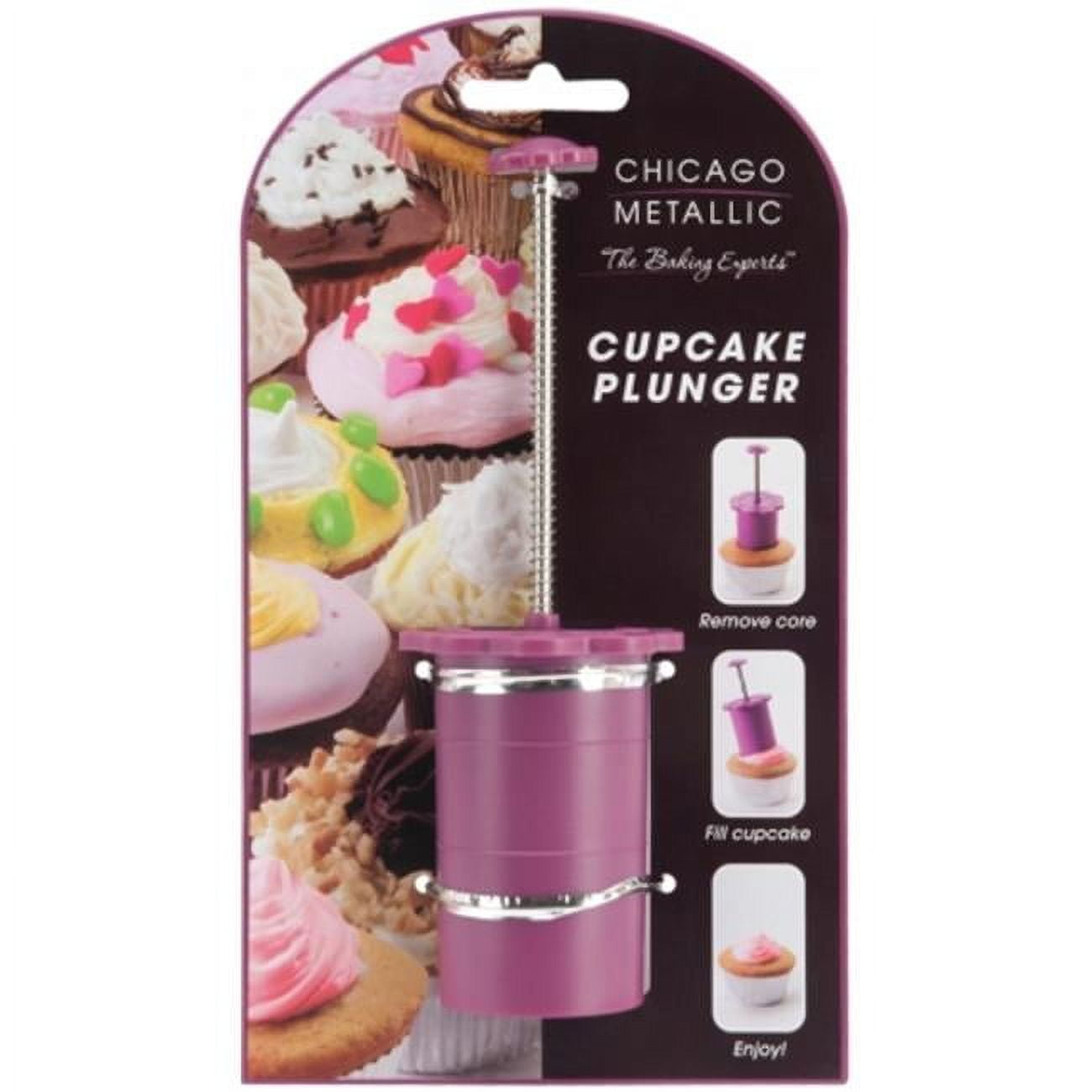 Chicago Metallic Cupcake Plunger Cake Decorating Tool Bakeware Kitchen ...