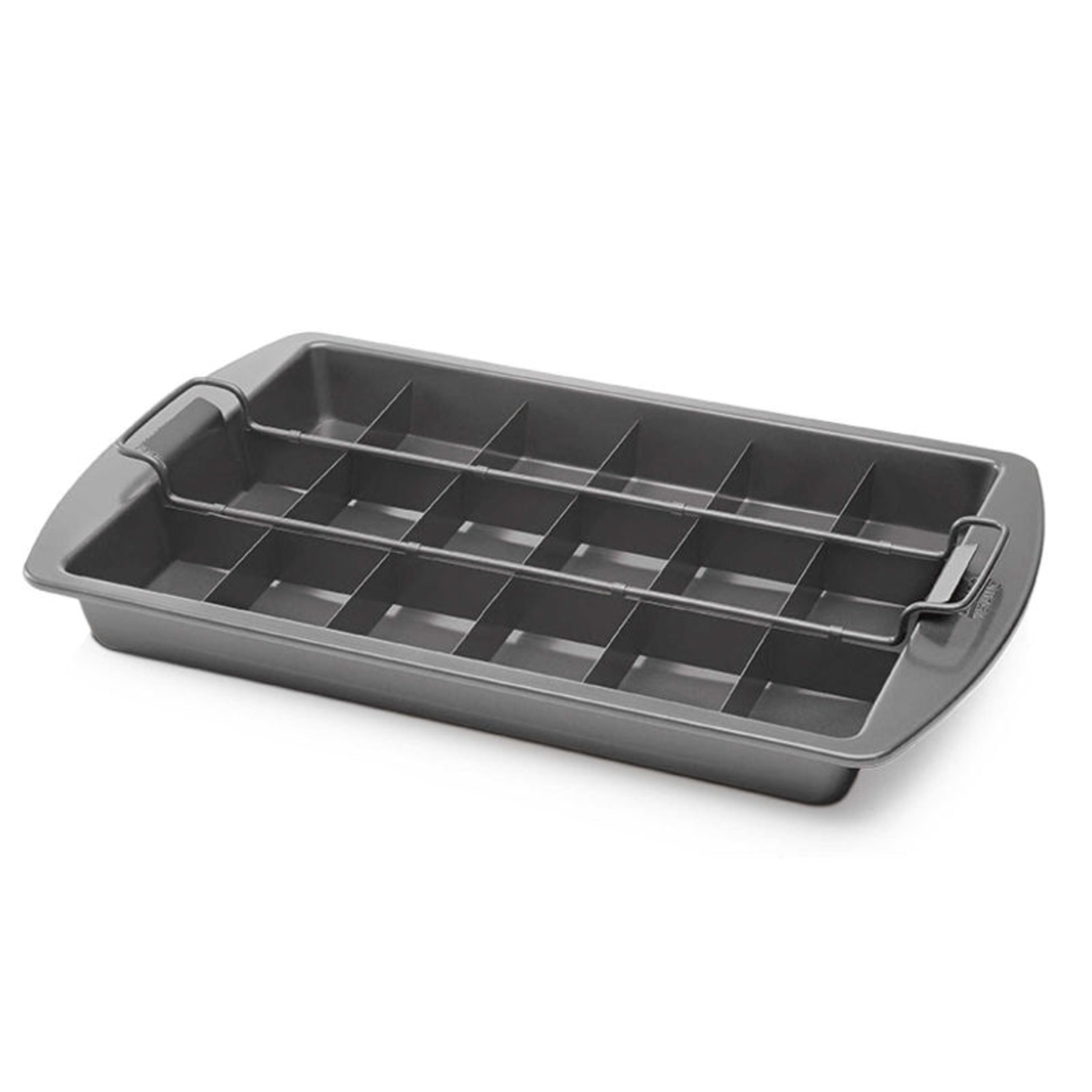 Chicago Metallic Professional Nonstick Rectangle Slice Solutions Brownie Cake Pan - Walmart.com