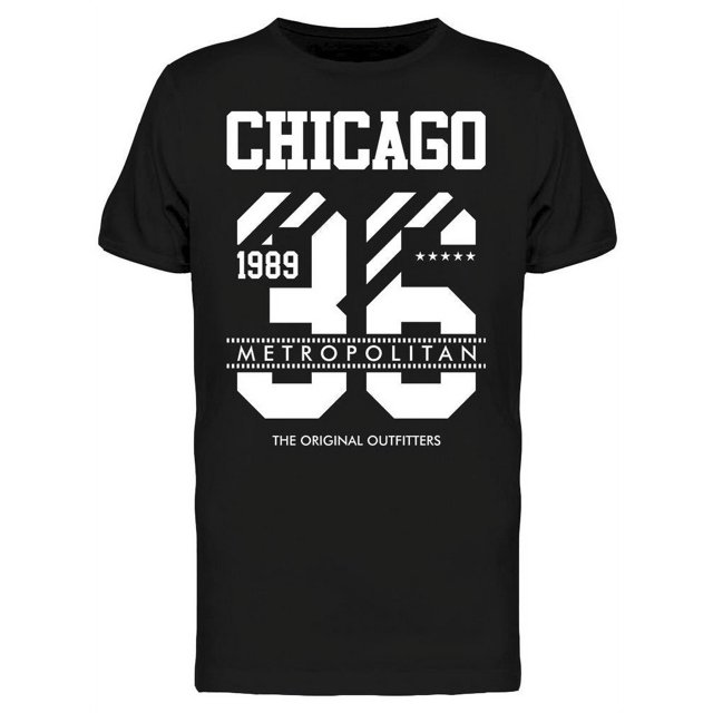 Chicago Metropolitan T-Shirt Men -Image by Shutterstock, Male Large ...
