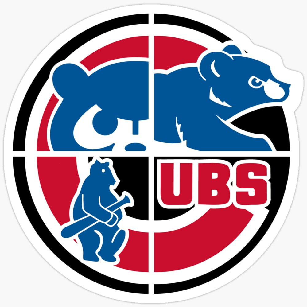 Chicago Northside Baseball Quad Sticker Phone Decal Water Bottle ...