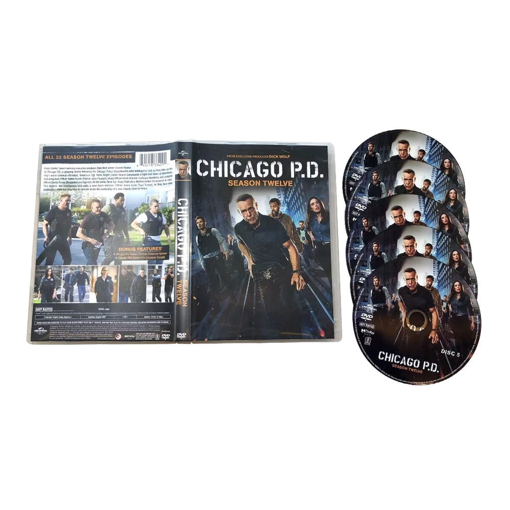 Chicago P.D.: The Complete Twelfth Season – 5-Disc DVD Set (2024 ...