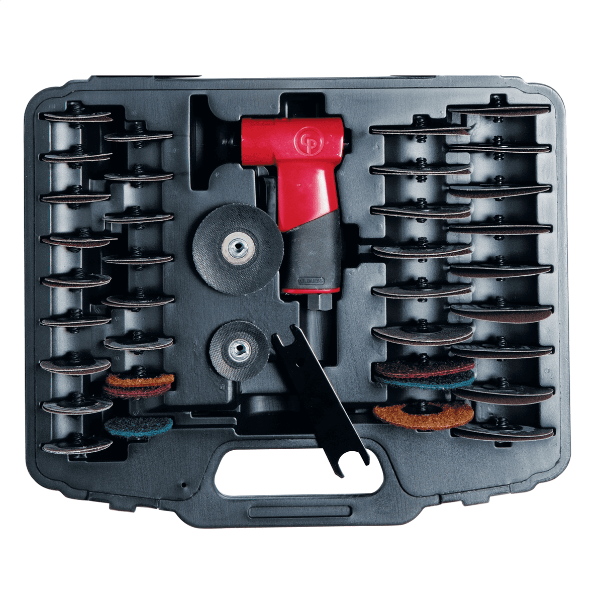 Chicago Pneumatic 7202D Mini Disc Sander Kit - Walmart.com