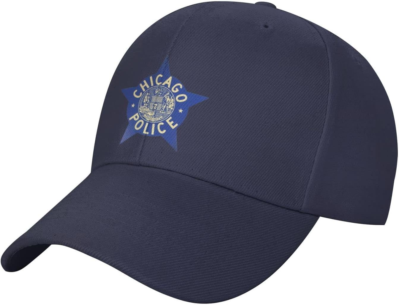 Chicago Police Unisex Cowboy Cap Baseball Hat Adjustable Denim Dad Hat ...