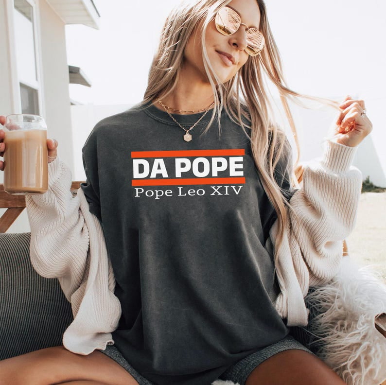 Chicago Pope Leo XIV Shirt Cardinal Robert Prevost Da Pope, Pope, New ...