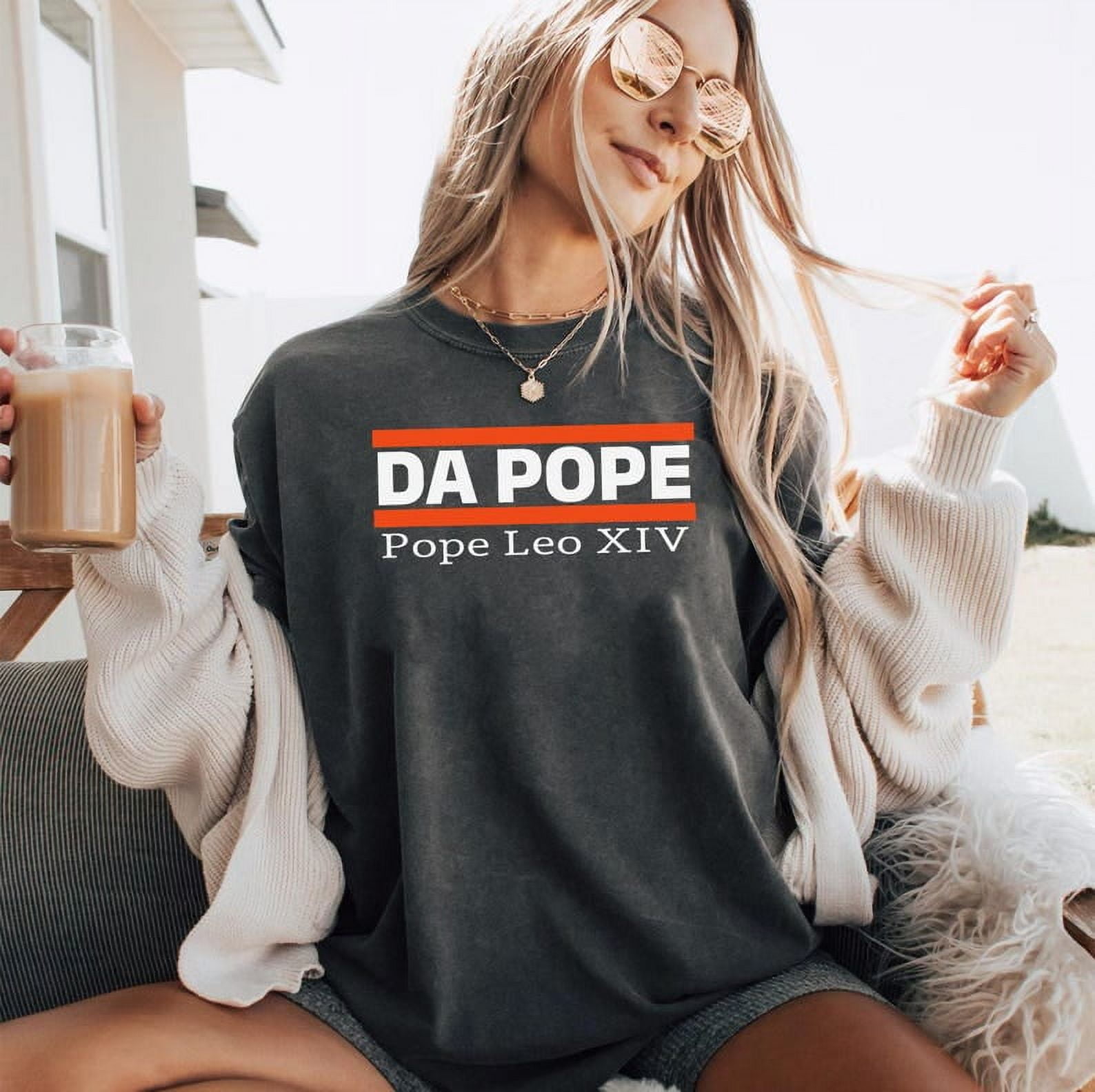 Chicago Pope Leo XIV Shirt Cardinal Robert Prevost Da Pope, Pope, New ...