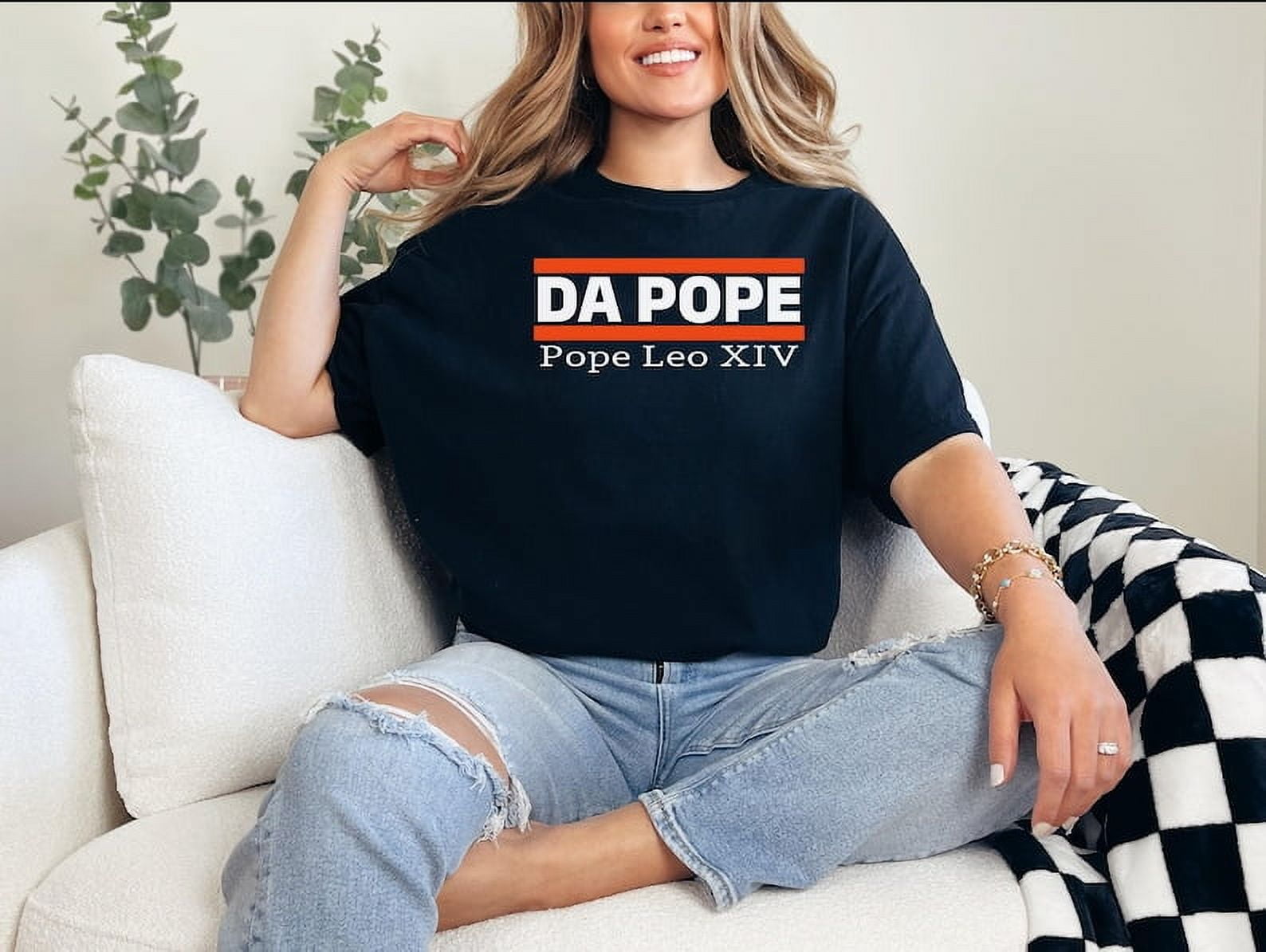 Chicago Pope Leo XIV Shirt Cardinal Robert Prevost Da Pope, Pope, New ...