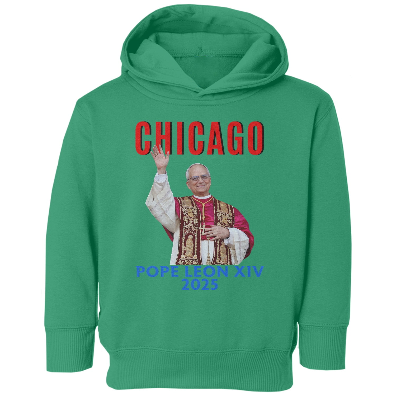 Chicago Pope Leon XIV 2025 First American Pope Toddler Hooded ...