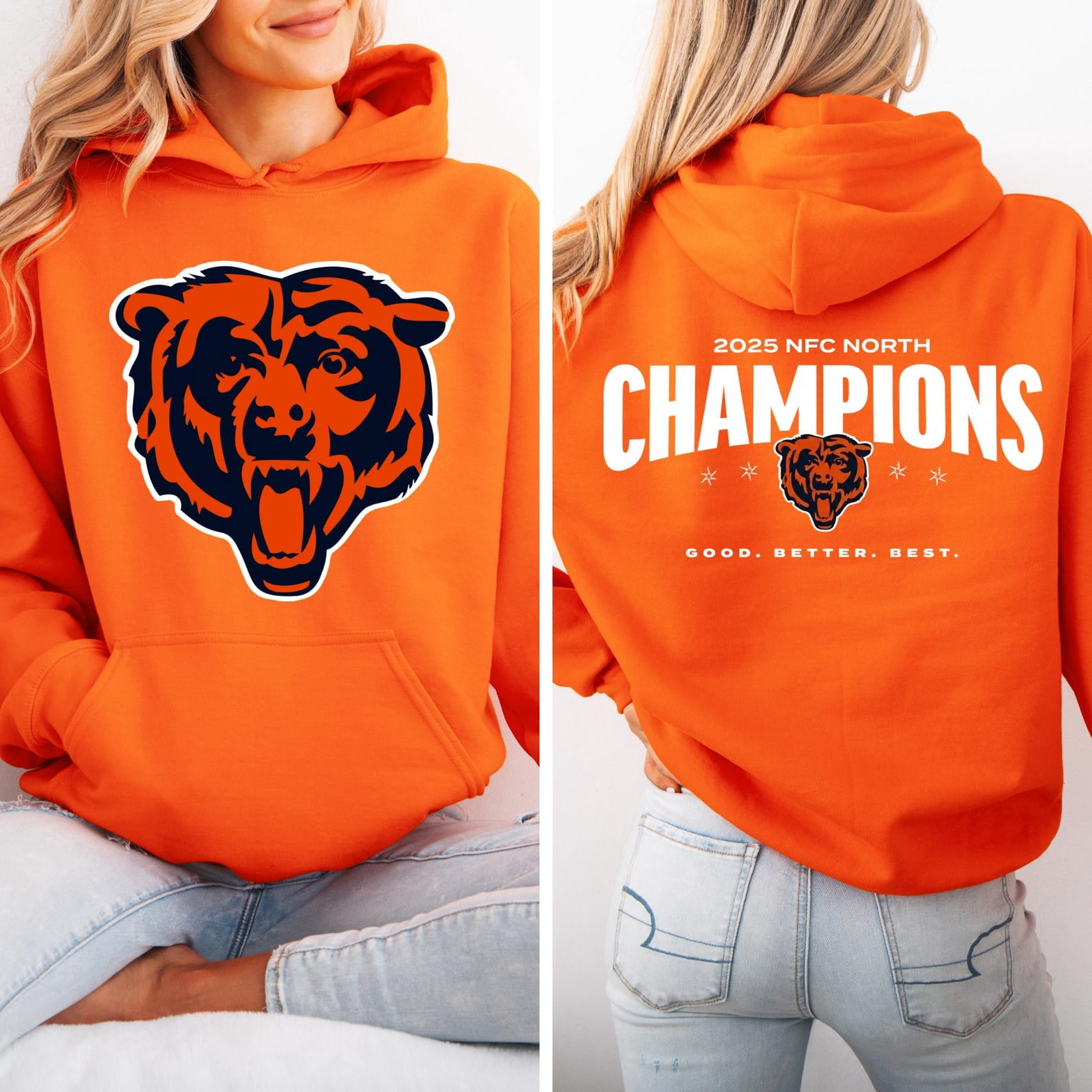 Chicago Pro Football Mantra, Good Better Best Hoodie, Good Better Best ...