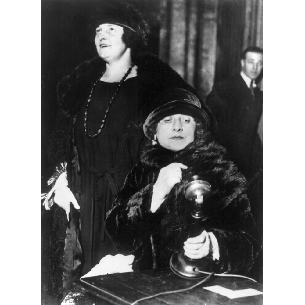 Chicago Radio Opera C1921. Nscottish-American Soprano Mary Garden And ...