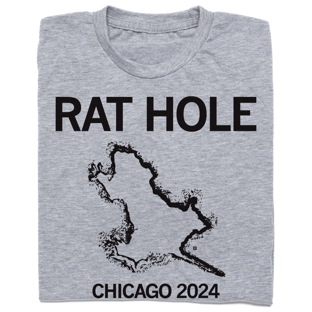 Chicago Rat Hole Graphic Tee TShirt Gift - Walmart.com