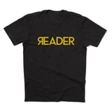 Chicago Reader Text Logo Graphic Tee TShirt Gift - Walmart.com
