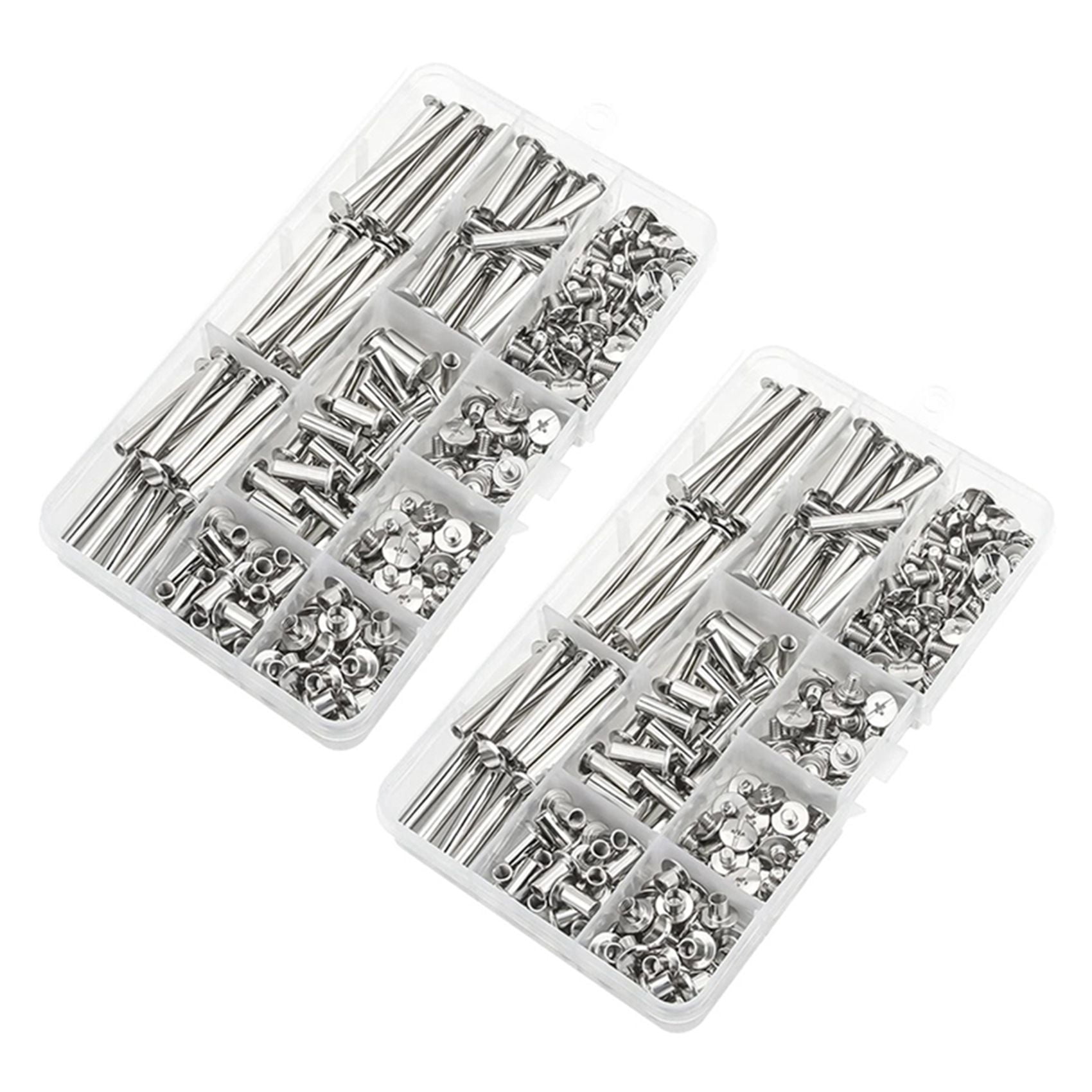 Chicago Screw Binding Screws Posts Assortment Kit for DIY Leather ...