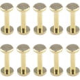 Chicago Screws Brass Rivets Bookbinding Stud Screws 10x4x20mm Rivet ...