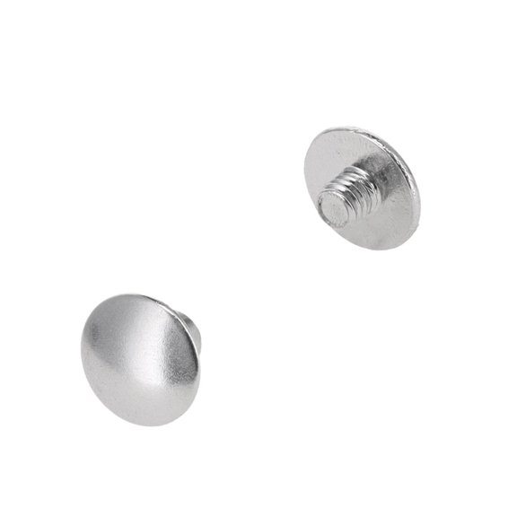 Chicago Screws, Flat Cap, Natural Brass, Solid Brass-LL (50 per bag ...