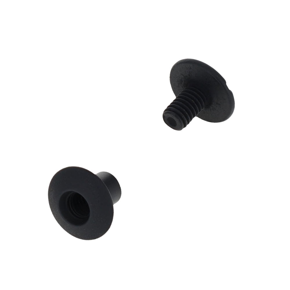 Chicago Screws, Open Hole, Black Matte, Solid Brass-LL (50 per bag ...