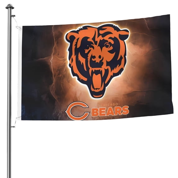 Chicago Team Double Sided Flag 5x8FT Match Support Flag American ...