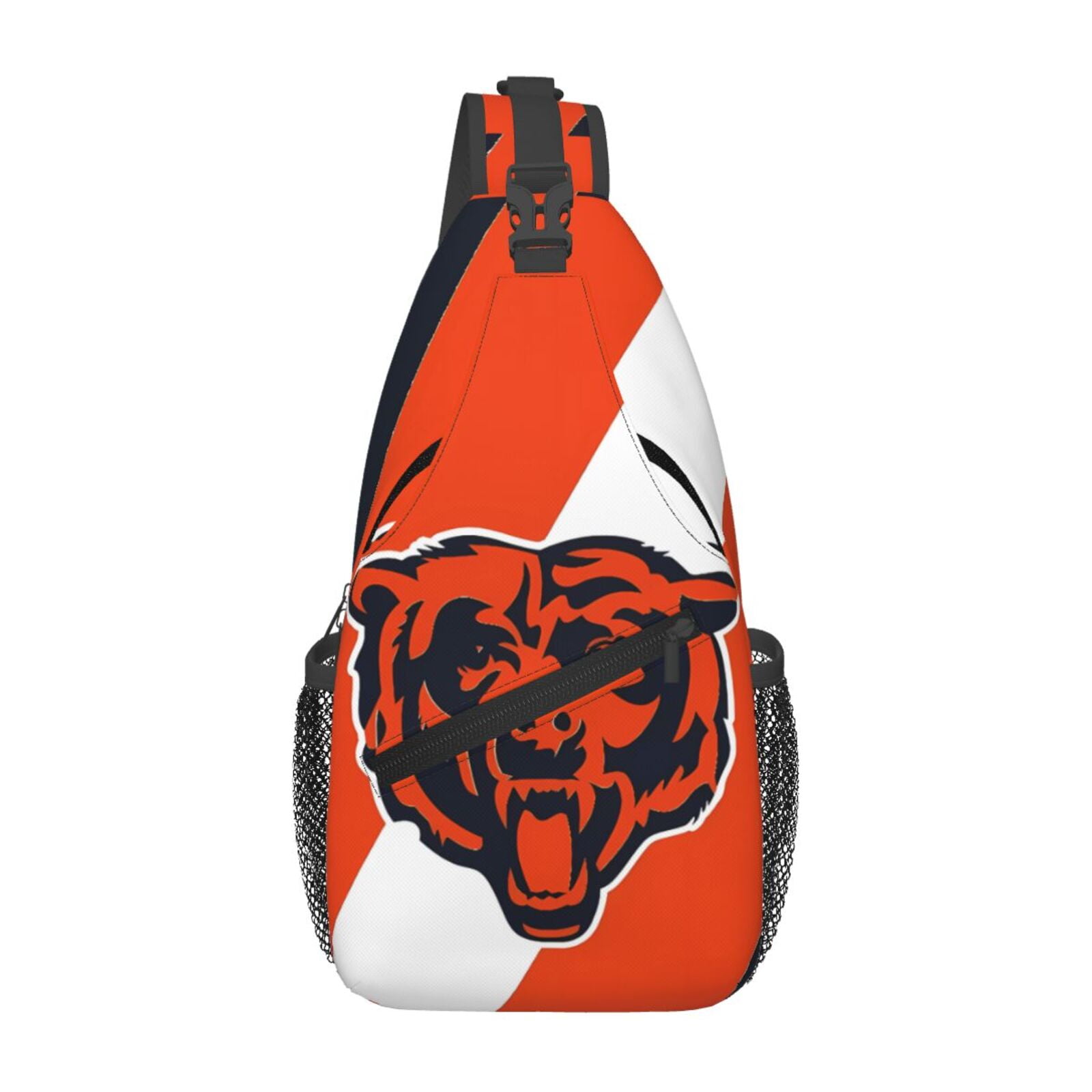 Chicago Team Men's Casual Crossbody Chest Bag Zipper Sports Crossbody ...