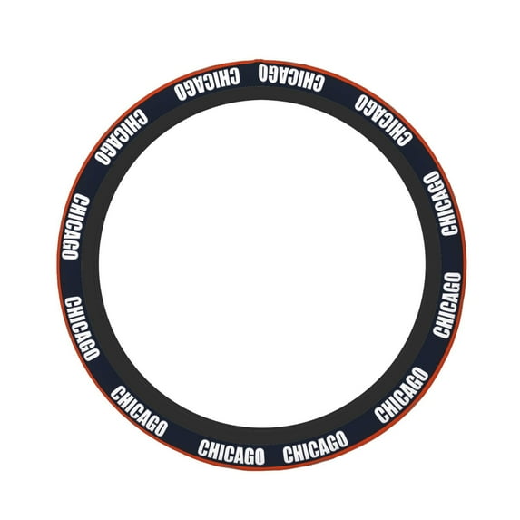 Chicago Team Round Elastic Steering Wheel Cover, Non-Slip And Anti ...