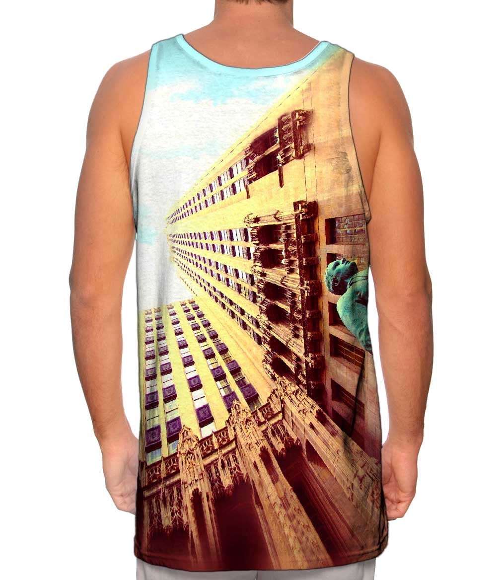 Chicago Tribune Building Statue Tank Top - Walmart.com