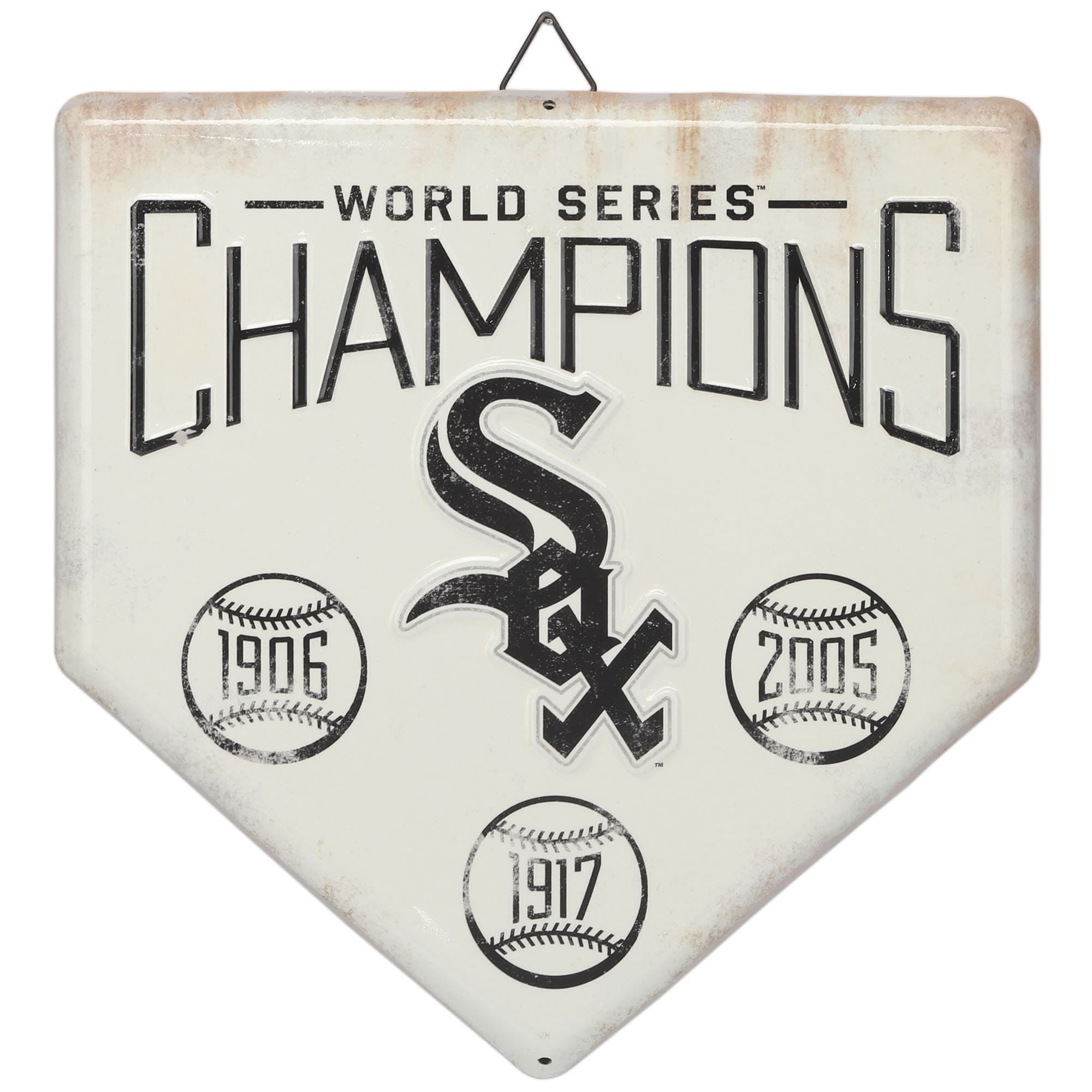 Chicago White Sox 12" x 12" World Series Home Plate Metal Sign ...