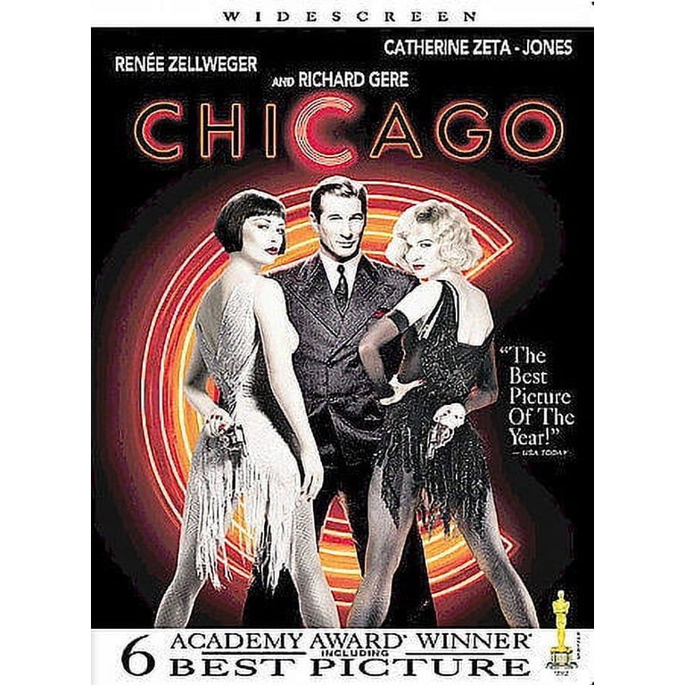 Chicago Gere Widescreen Dvd