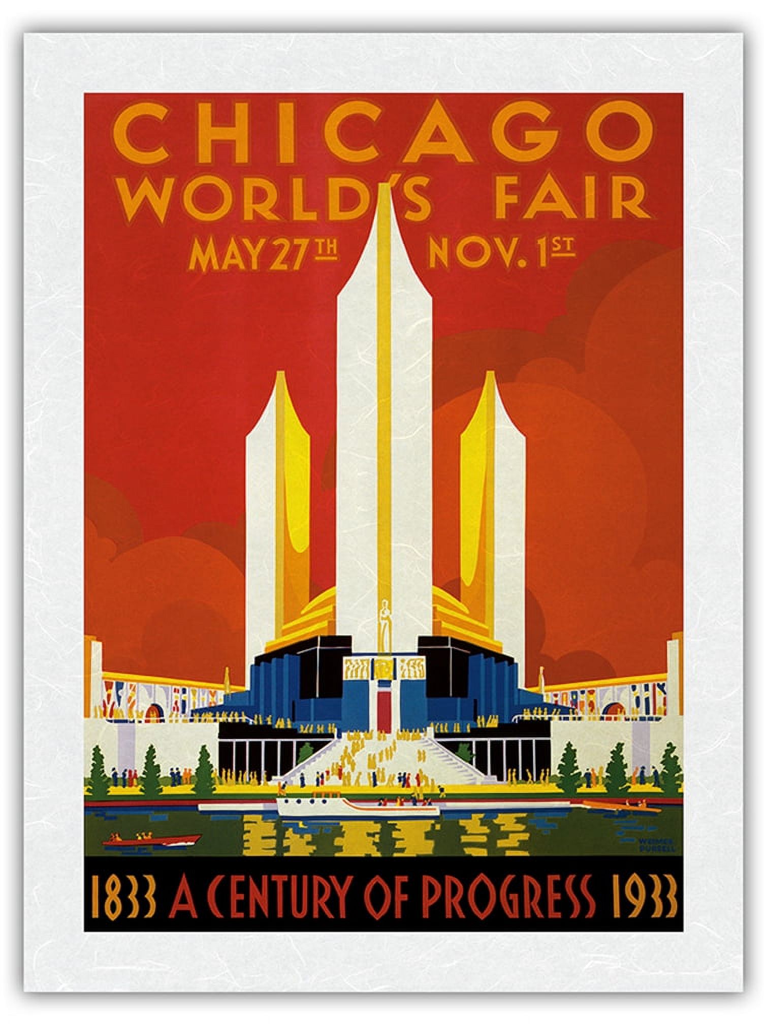 Chicago World’s Fair - A Century of Progress 1833-1933 - Vintage Travel ...
