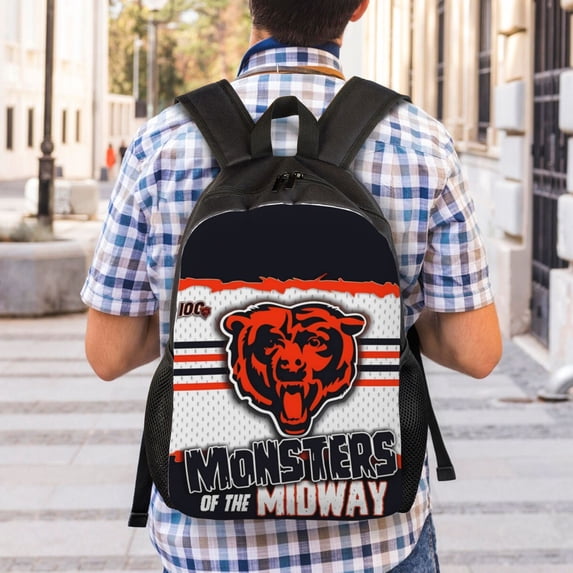 Chicago Youth Large Capacity Backpack - Multifunctional Travel Backpack ...