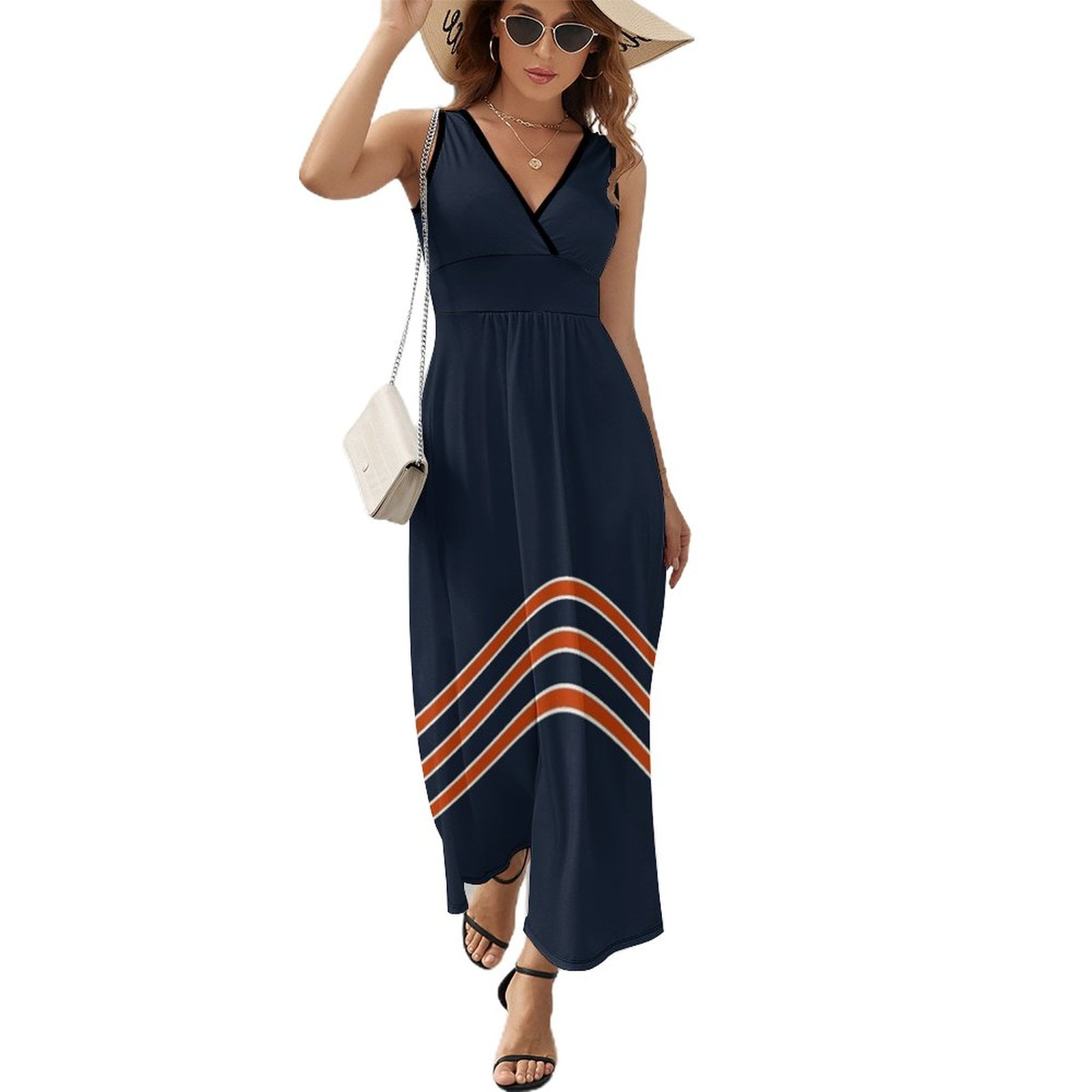 Chicago football Sleeveless Dress Bridesmaid dress woman Party dresses ...