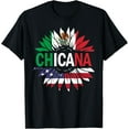 Chicana-Shirt Men Women Girls Boys Mexican USA Flag T-Shirt - Walmart.com