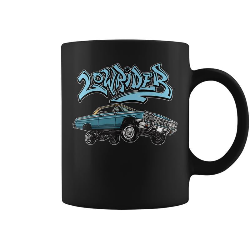 Chicano Cholo Low Rider Car 3 Wheelin Lowrider Coffee Mugs - Walmart.com