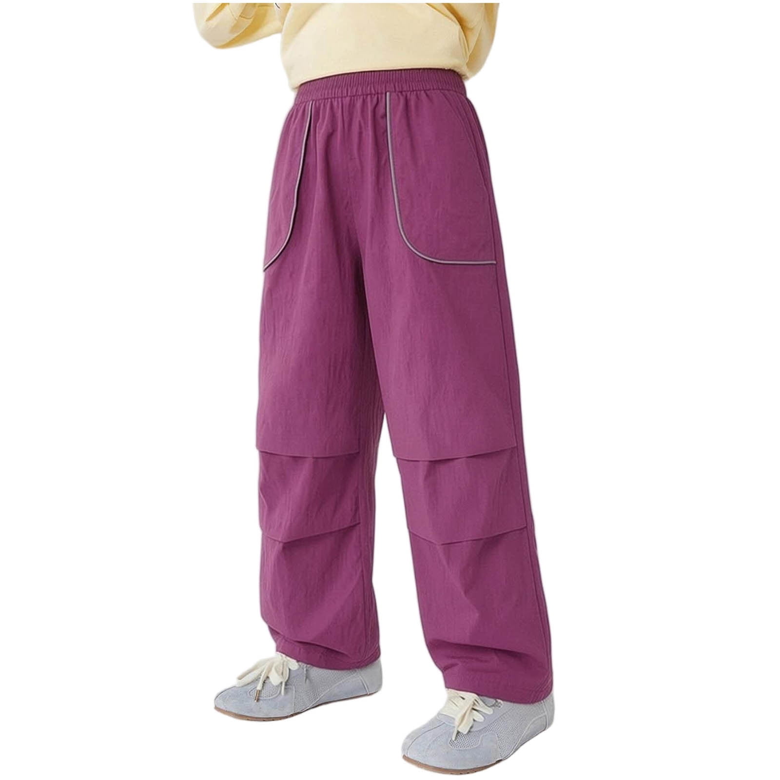 Chiccall Boy Girl Wide Leg Pants Fashion Casual Sports Quickly Dry Ice ...