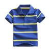 Chiccall Boys Summer Back to School Shirt Basic Striped Trendy Short ...