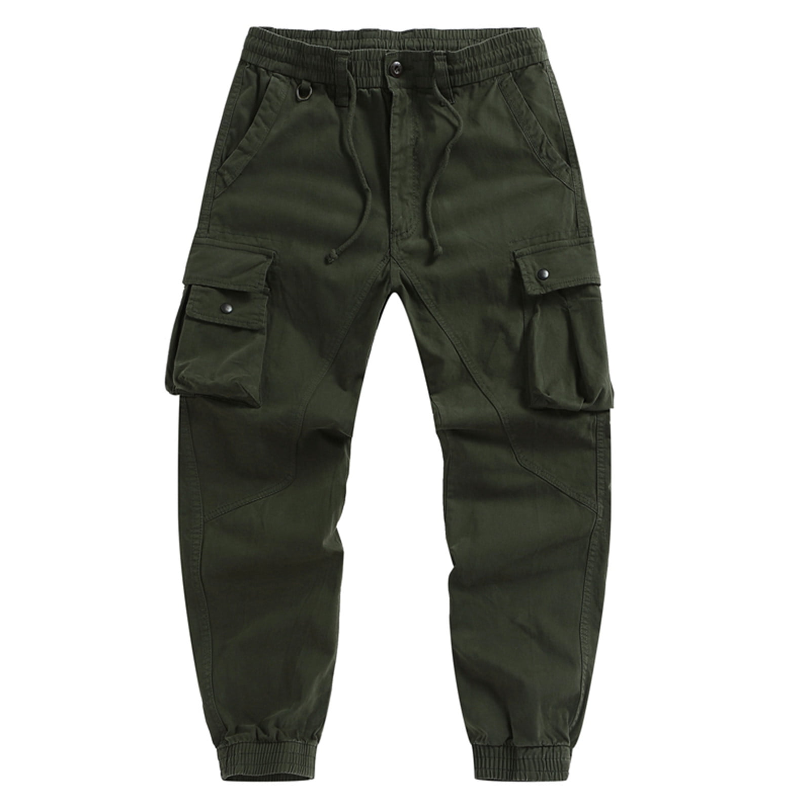 Chiccall Cargo Pants for Men Casual Loose Outdoor Hiking Climbing ...
