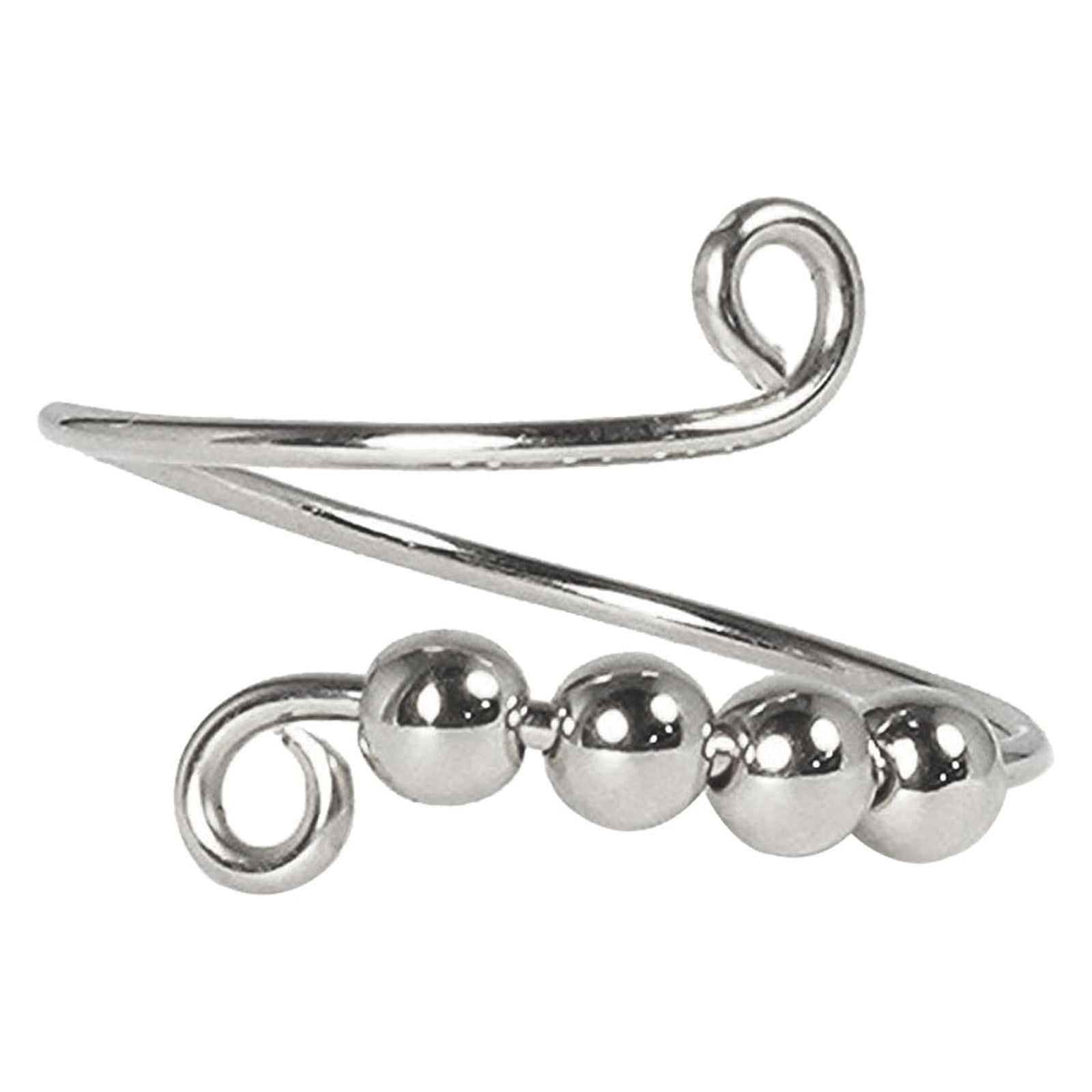 Chiccall Home Decor Single Coil Spiral, Beads Rotate Freely,Adjustable ...