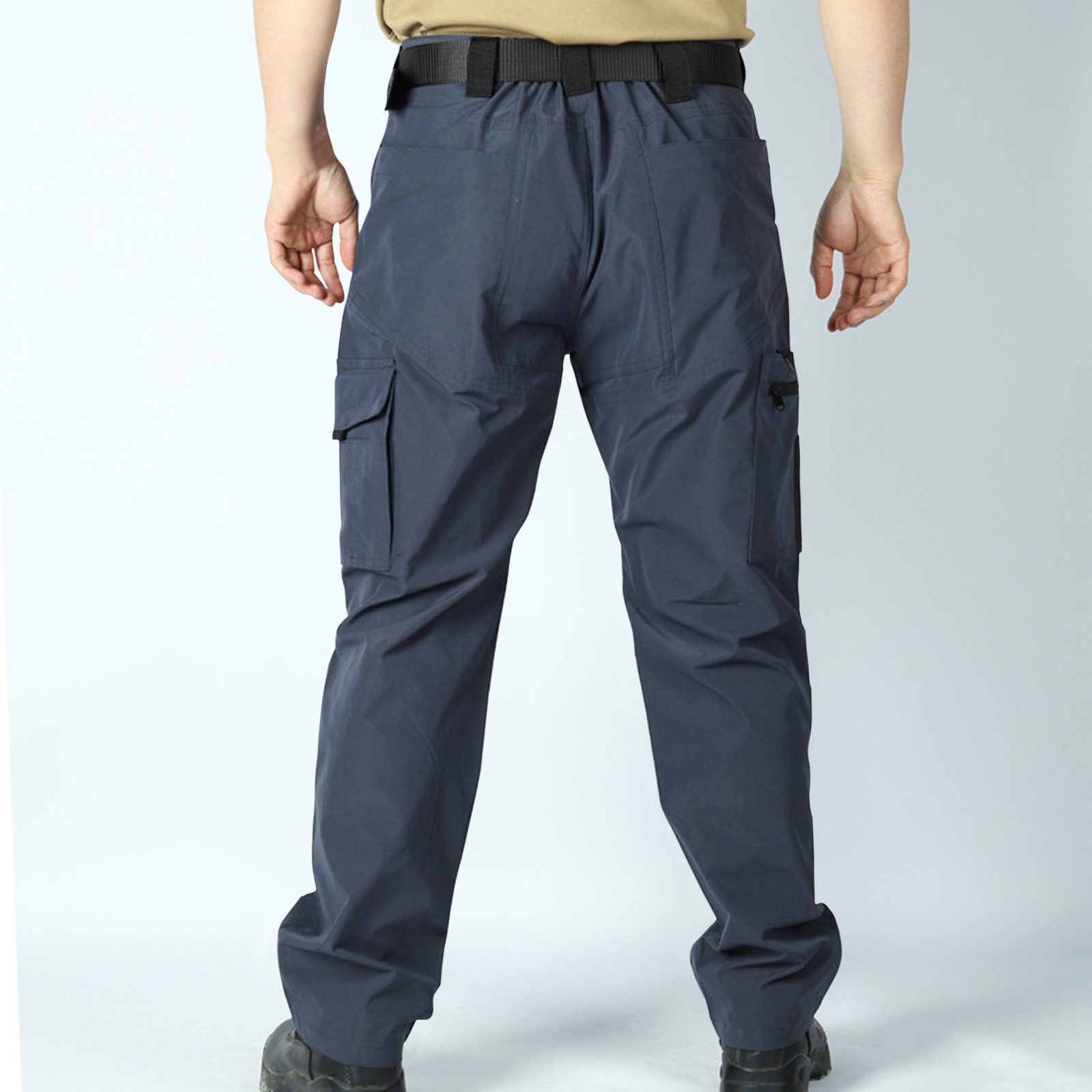 Chiccall Men's Cargo Pants Waterproof Windproof Training Pants Outdoor ...