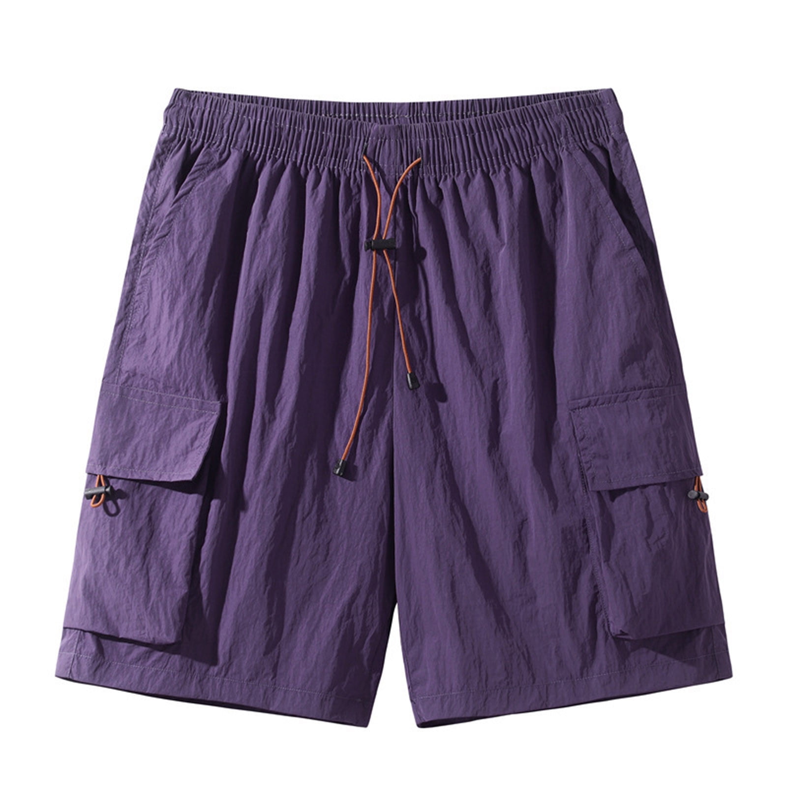 Chiccall Men's Cargo Shorts Plus Size Wicking Loose Stretch Sweat ...