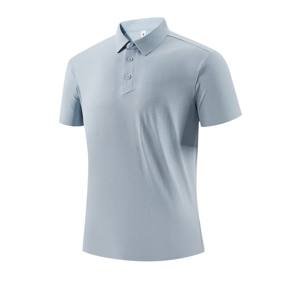 Chiccall Mens Plus Size Shirts Summer Breathable Wicking Quick Dry ...