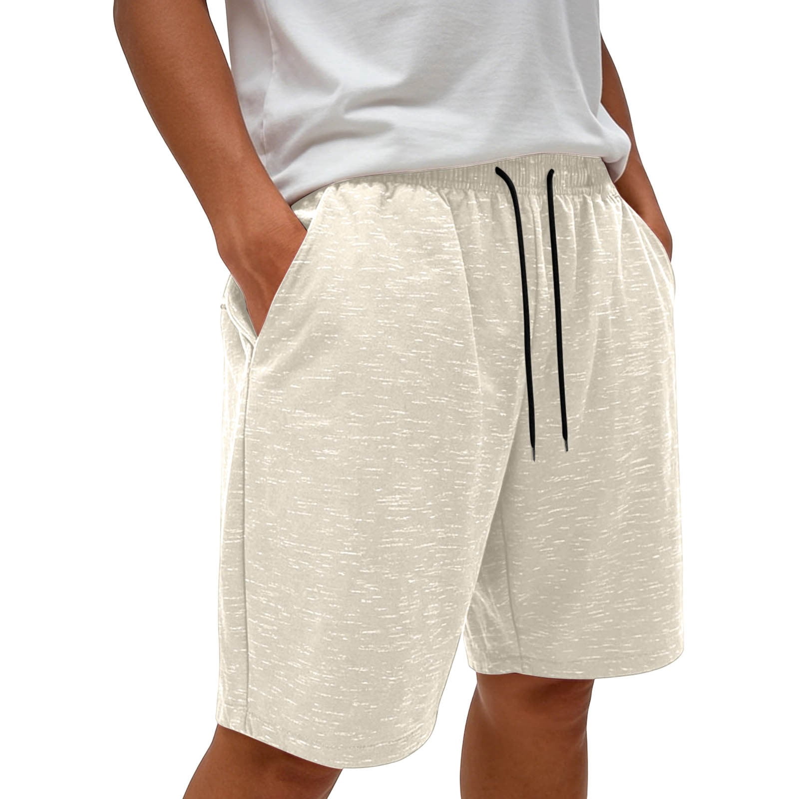 Chiccall Mens Quick Dry Shorts Elastic Waist Workout Running Shorts ...