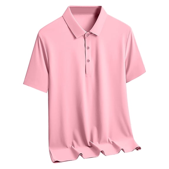 Chiccall Mens Short Sleeve Shirts Summer Plus Size Breathable Wicking ...
