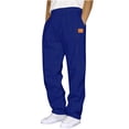 Chiccall Sweatpants for Men Fleece Open Bottom Wide Leg Casual Baggy ...