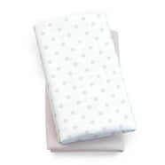 SheetWorld Fitted Square Playard Sheet (Fits Joovy) - Grey Polka Dots ...