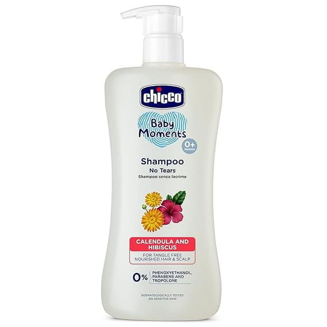 Chicco No-tears Shampoo for Soft and Tangle-free Baby Hair 500ml ...