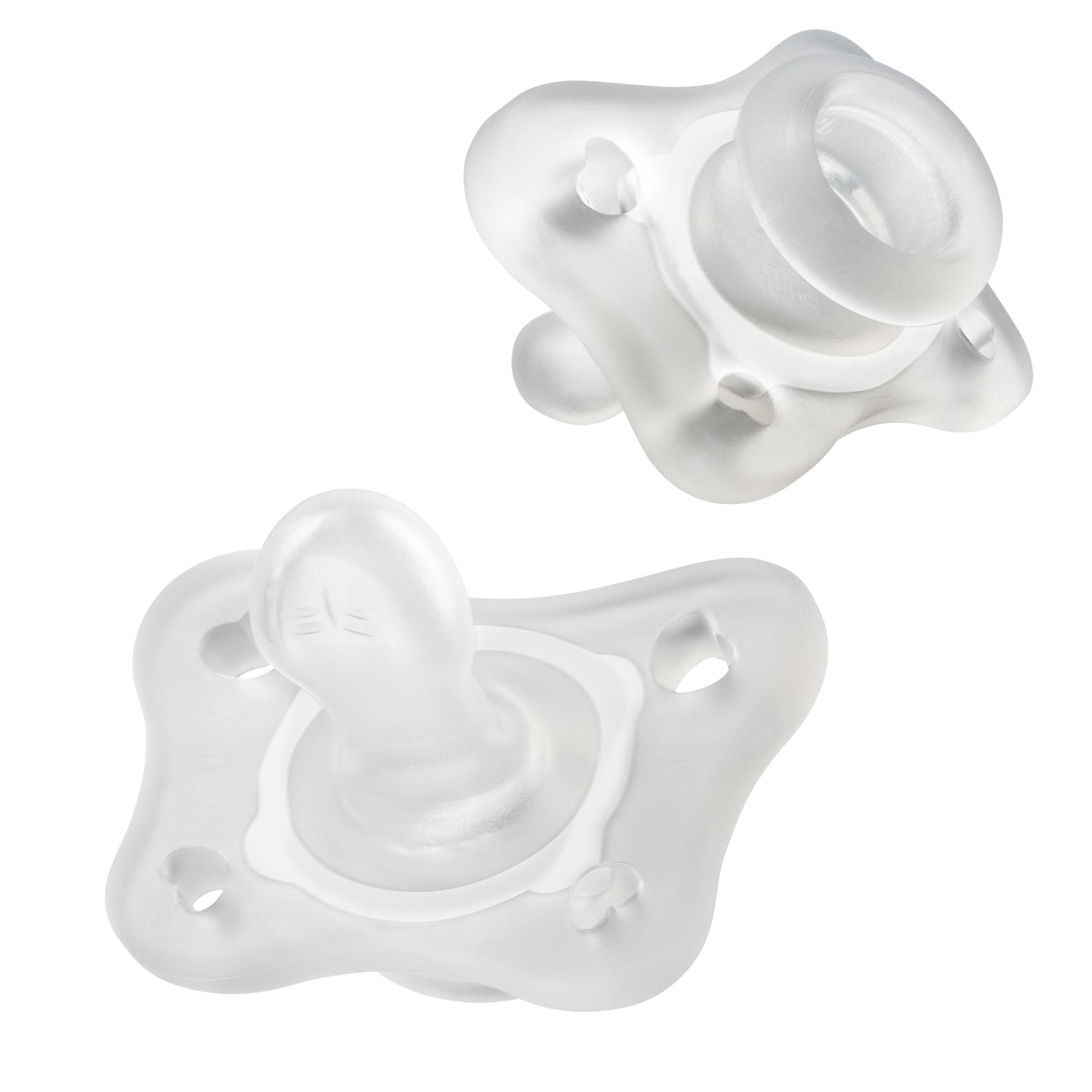 Chicco PhysioForma® 100% Soft Silicone Mini One-Piece Pacifier ...