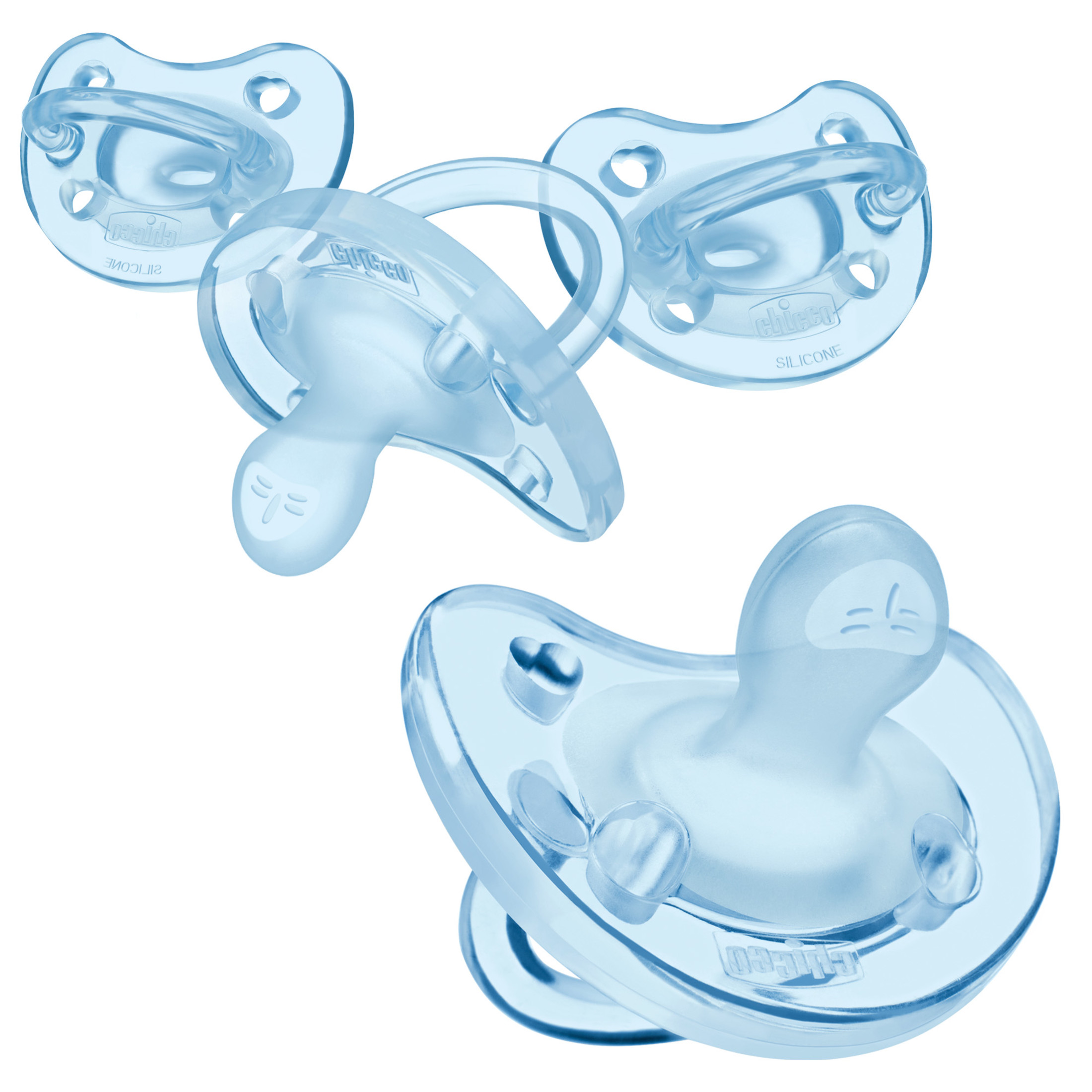 Itzy Ritzy Sweetie Soother Pacifier Set of 2- Silicone Newborn ...