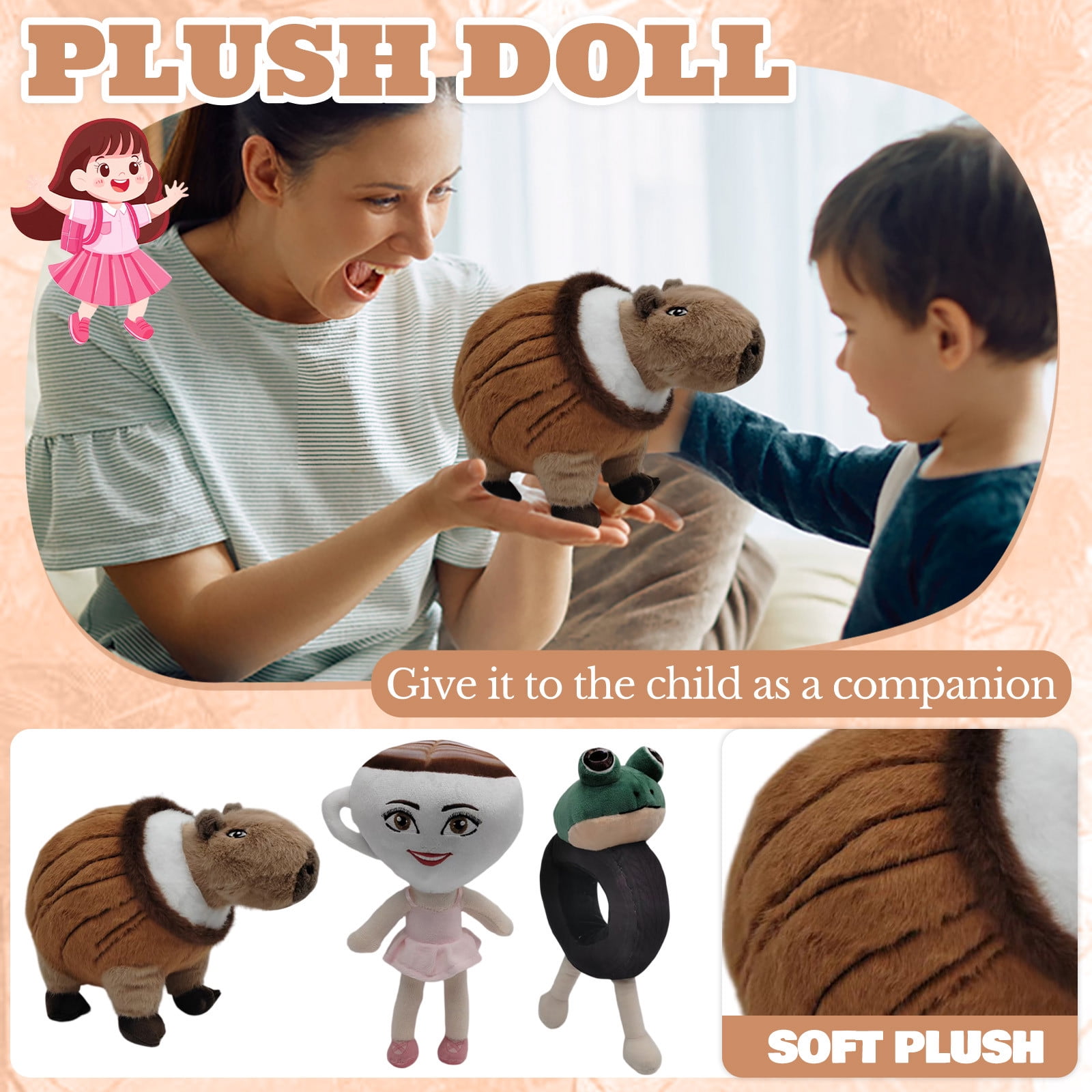 Chiccrate Ai-Crafted,Animals Plush Italian Brainrot,Stuffed Animals ...